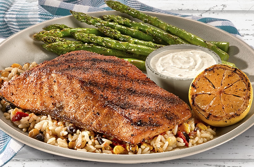 Chili-Lime Salmon - Logan's Roadhouse